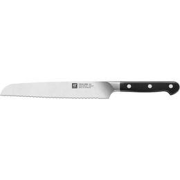 Zwilling Brotmesser &raquo;Pro&laquo; Klingenl&auml;nge 20 cm schwarz Spezialklingenstahl, Stahl Klingenl&auml;nge 20cm