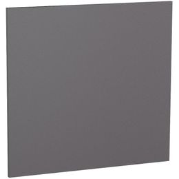 KOCHSTATION Vorsatzt&uuml;r &raquo;Paula&laquo; 1 Stk. tlg. f&uuml;r teilintegrierten Geschirrsp&uuml;ler 60 cm grau B/H/T: 60cm x 57,2cm x 1,6cm