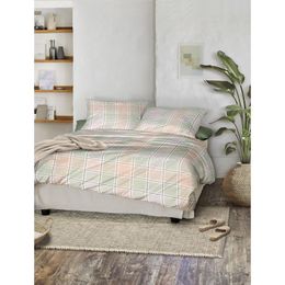 Irisette Bettw&auml;sche &raquo;Easy 8715&laquo; 2 k&uuml;hlend und atmungsaktiv, pflegeleicht und b&uuml;gelfrei Seersucker, Obermaterial: 100% Baumwolle B/L: 135cm x 200cm, 1 Stk., 1 