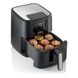 Gorenje Hei&szlig;luftfritteuse &raquo;AF1350DWB&laquo; 1350 W mit Sichtfenster, 5,4 Liter Volumen, LED-Display silber Einheitsgr&ouml;&szlig;e Hei&szlig;luftfritteuse