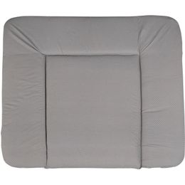 Roba Wickelauflage &raquo;Dotty, 85x75 cm&laquo; mit weicher Polsterung grau PU-Beschichtung, Polyester B/L: 85cm x 75cm