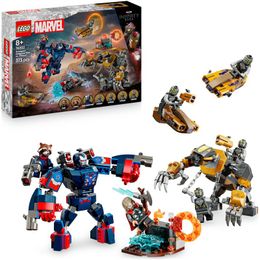 Lego Konstruktionsspielsteine &raquo;Avengers: Endgame Thor vs. Chitauri (76322), Lego Super Heroes&laquo; Made in Europe bunt Einheitsgr&ouml;&szlig;e 