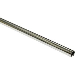 Gardinia Gardinenstange &raquo;Innenlauf I&laquo; &Oslash; 20 mm Fixma&szlig; Serie Einzelprogramm Chicago &Oslash; 20 mm, ohne Zubeh&ouml;r grau Metall B/L: 120cm &Oslash; 20mm, 1 Stk.