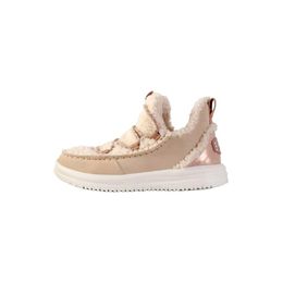 Hey DUDE Shoes Hey Dude Camden Suede Cozy Sneaker aus Leder Braun | Gr.: 37