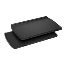 Tefal Backblech &raquo;XA7298 OptiGrill&laquo; Aluminium Set, Plancha-Platten XL, f&uuml;r empfindliche Zutaten, antihaftb. Alu-Druckguss schwarz Aluminium B/H/T: 11,6cm 