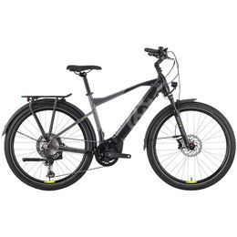 Husqvarna E-Bicycles Unisex Husqvarna E-BICYCLES &raquo;E-Trekkingbike Pather 2 Herren&laquo; 11 Gang Tektro RD-M550 Schaltwerk Kettenschaltung Mittelmotor 250 W 