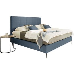 Joka Polsterbett &raquo;Mattina&laquo; Strukturbezug, Matratze in H2 oder H3 w&auml;hlbar blau Liegefl&auml;che L&auml;nge B: 200cm x 180cm, Boucl&eacute;, H&ouml;he Bett: 56cm H&ouml;he 