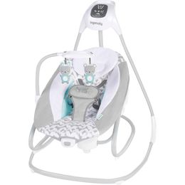 Ingenuity Babywippe &raquo;SimpleComfort Compact Soothing Swing & Rocker - Raylan&laquo; mit Sound-Effekt bunt Einheitsgr&ouml;&szlig;e Babywippe