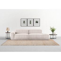 Trendmanufaktur Big-Sofa &raquo;Braga, mit hochwertigem Kaltschaum, Megasofa, in Cord erh&auml;ltlich&laquo; modernes Big-Sofa, Couch mit hohem Sitzkomfort, 277/72/107