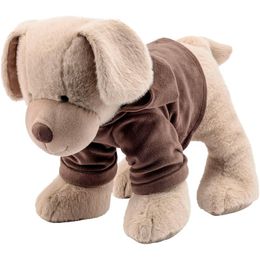 Sterntaler Kuscheltier &raquo;Hund Lucky, XL&laquo; grau Einheitsgr&ouml;&szlig;e Kuscheltier