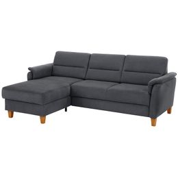 Home Affaire Ecksofa &raquo;Palmera L-Form, B: 244 cm - OTTO. Verl&auml;ssliche Qualit&auml;t.&laquo; optional Schlaffunktion & Bettkasten, Federkern grau 100% Polyester;