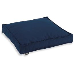 HOCK Stuhlkissen &raquo;Classic Uni Outdoor&laquo; 50/50/5 cm blau Polyacryl (dralon ) B/L: 50cm x 50cm, 1 Stk.