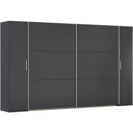 Rauch Schwebet&uuml;renschrank &raquo;Kleiderschrank Dreht&uuml;renschrank Schrank Garderobe KRONACH&laquo; in 3 Ausstattungen BASIC/CLASSIC/PREMIUM, Breiten 225/268/311/