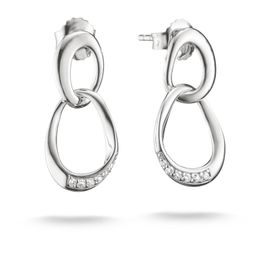 Thomas Sabo Damen Thomas Sabo Paar Ohrstecker &raquo;Together Ohrringe silbern&laquo; mit Zirkonia (synth.) silber Silber 925 (recycelt)