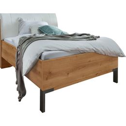Wiemann Futonbett &raquo;Monaco, Bettgestell, Bettrahmen, komfortables Polsterkopfteil&laquo; 4-fache Liegeh&ouml;henverstellung, MADE IN GERMANY, Polsterkopfteil aus 