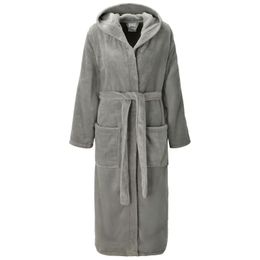 OTTO home Unisex-Bademantel &raquo;Miia, ideal f&uuml;r Sauna, Spa & im Urlaub&laquo; 1 Stk. weich und kuschelig, pl&uuml;sch, f&uuml;r Damen und Herren, S-XL Microfaser M L: 