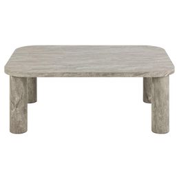 ACTONA GROUP Couchtisch &raquo;Solano&laquo; 1 Stk. tlg. grau B/H/T: 100cm x 36cm x 75cm