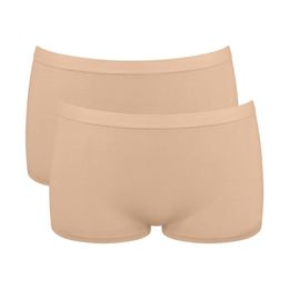 Sloggi Damen Panty "GO Sense", Gr. XL, braun, Single Jersey, Obermaterial: 89% Modal, 11% Elasthan, Unterhosen, Santoni Rundstrick