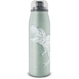 Alfi Isolierflasche &raquo;KIDS ISO BOTTLE, Edelstahlk&ouml;rper, sp&uuml;lmaschinenfest&laquo; 12h hei&szlig; & 24h kalt, Trink&ouml;ffnung mit konsistentem Trinkfluss gr&uuml;n Edelstahl, 