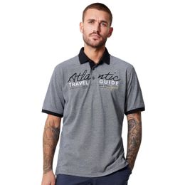 Casamoda Herren Poloshirt "Casamoda Polo-Shirt uni", blau, Gr. XL, 95% Baumwolle, 5% Elasthan, Shirts