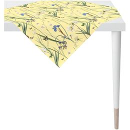 Apelt Mitteldecke &raquo;6720&laquo; gelb Baumwolle, Polyester B/L: 88cm x 88cm, quadratisch