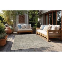 Kayoom Teppich &raquo;Tribal 325&laquo; rechteckig 6 mm H&ouml;he Kurzflor, In -und Outdoor geeignet Polypropylen B : 80cm 1 Stk., 6mm, L: 150cm