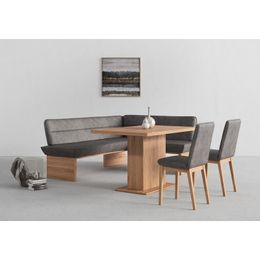 OTTO home Eckbankgruppe &raquo;Beluna + Cross Essecke Sitzgruppe Eckbank K&uuml;chenbank&laquo; Set, Eckbank, 2 St&uuml;hle und Tisch, 4 Stk. tlg. Sitzgruppe Esszimmer 