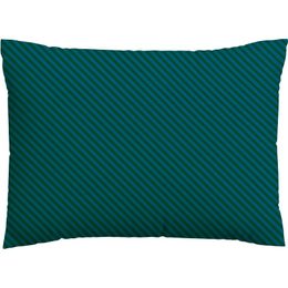 Schlafgut Kissenbezug &raquo;Premium Kissenbezug Woven Fade Satin (1 St)&laquo; Ton-in-Ton Rei&szlig;verschluss, Fadendichte von 300tc, Streifen, OEKO Tex bunt Mako-Satin, 