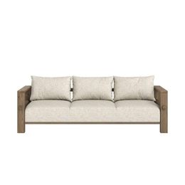 Karup Design Sofa &raquo;Bare Sofa, Schlafsofa mit Boxspring, 3-Sitzer, Couch, Bettfunktion&laquo; Boxspring-Matratze mit Sprungfedern, 3 R&uuml;ckenkissen, Made in Europe Bezug: 