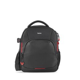 Hama Kameratasche &raquo;Kamerarucksack mit Tablet Fach, Stativhalterung, ergonomisch, 5 l&laquo; schwarz Polyester F&uuml;r Handgep&auml;ck geeignet dank kompakter Gr&ouml;&szlig;e