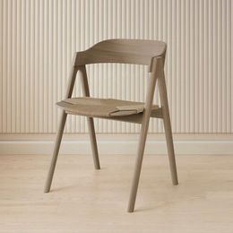 Stuhl &raquo;Mette by Hammel&laquo; () 1 Stk.Massivholz, gepolsterte Sitzfl&auml;che, versch. Farbvarianten Massivholz B/H/T: 52cm x 75cm x 54cm, 1 Stk., R&uuml;ckenlehne 