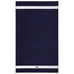 Lacoste Badetuch &raquo;LCASUAL&laquo; mit Label-Applikationen Frottier, Obermaterial: 100% Baumwolle B/L: 90cmx150cm, 1 Stk., Frottier