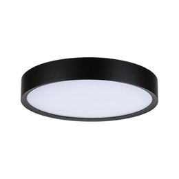 Paulmann LED Deckenleuchte &raquo;Selection Bathroom Tega IP44 24W 230V Kunststoff&laquo; Tageslichtwei&szlig; WhiteSwitch schwarz 1, &Oslash; 33,4cm H: 6,4cm