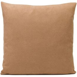 G&ouml;zze Dekokissen G&Ouml;ZZE, B:50cm L:50cm, braun, Obermaterial: 100% Polyester, Dekokissen_Sitzkissen_Kissenh&uuml;llen, "Darco"