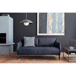 W.Schillig 2,5-Sitzer &raquo;sally Designsofa, Loungesofa, bequem, schmale Armlehnen, Breite 174cm&laquo; mit Metall-Winkelf&uuml;&szlig;en in Schwarz pulverbeschichtet, 