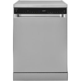 Exquisit Standgeschirrsp&uuml;ler 9316 &raquo;GSP9316-450C silber&laquo; 10,9 l 16 tlg. Ma&szlig;gedecke 16 Ma&szlig;gedecke, LED, Besteckschublade, Auto Door Open, AquaStop 