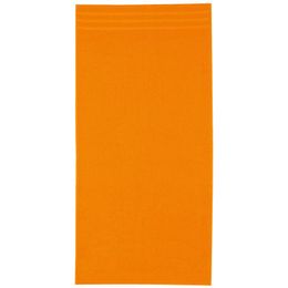 Kleine Wolke Duschtuch &raquo;Royal, 1 St&uuml;ck (70/140 cm)&laquo; Uni Farben, mit Bord&uuml;re, weich, auch in verschiedenen Sets erh&auml;ltlich orange Frottier, Obermaterial: 100% 