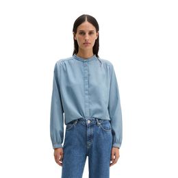 Marc O'Polo Marc O'polo Damen Marc O'Polo Jeansbluse loose fit aus Leinen-Mix 40