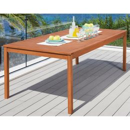 Merxx Gartentisch &raquo;Montana&laquo; braun B/H/T: 110cm x 76cm x 220cm