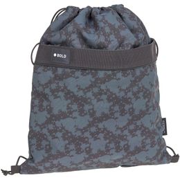 L&auml;ssig L&auml;ssig Kinder L&Auml;SSIG Turnbeutel &raquo;Bold, spots blue&laquo; aus recyceltem Material blau B/H/T: 36cm x 42cm