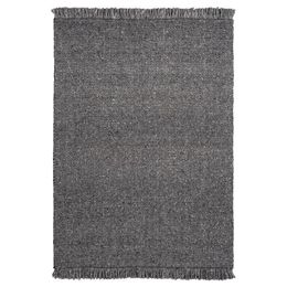 Kayoom Teppich &raquo;Pixy 525&laquo; rechteckig 15 mm H&ouml;he Kurzflor, Handgewebt, Modernes Muster, Uni, Wolle, Viskose Wolle B : 200cm 1 Stk., 15mm, L: 290cm