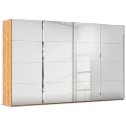 Rauch Schwebet&uuml;renschrank &raquo;Kleiderschrank Schrank Garderobe Schlafzimmerschrank SCALE-FYRA&laquo; edle viergeteilte T&uuml;ren, Spiegelfront und viele Farben 