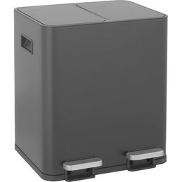 OTTO home M&uuml;lleimer &raquo;Garrin, Soft Close, m. 2 F&auml;chern, Fassungsverm&ouml;gen 2x15 L bzw. 2x30 L&laquo; 2 Beh&auml;lter M&uuml;lltrennsystem mit 2 separaten Innenbeh&auml;ltern 