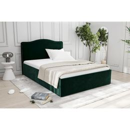 Westfalia Schlafkomfort Polsterbett &raquo;Graz&laquo; wahweise mit Stauraum, verschiedene Matratzenarten w&auml;hlbar gr&uuml;n Bezug 100% Polyester, Polsterung: Polsterwatte, Material Gestell: 