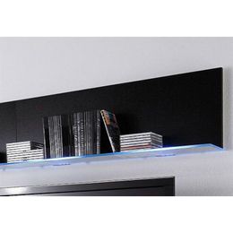 Wandregal &raquo;Line&laquo; Breite 100 cm schwarz B/H/T: 100cm x 26cm x 20cm