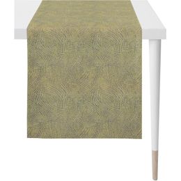 Apelt Tischl&auml;ufer &raquo;1102 Loft Style, Jacquard&laquo; gr&uuml;n Polyester, Viskose B/L: 48cm x 140cm, 1 Stk., rechteckig