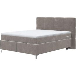 COTTA Boxbett &raquo;Kimy inkl. Bettkasten&laquo; erh&auml;ltlich in den Breiten 160x200cm & 180x200cm grau 94% POLYESTER (PES);6%POLYAMID (PA) Flachgewebe, 