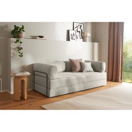 homsy by Ana Johnson Schlafsofa &raquo;Folda Dauerschl&auml;fer, B: 206 cm, Liegefl. 181x198 cm&laquo; mit Bett-/Schlaffunktion, inkl. 1x Zierkissen, 