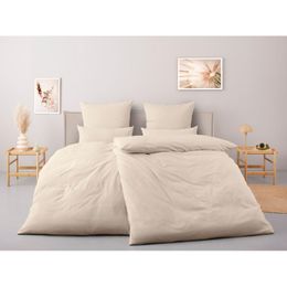 OTTO home Bettw&auml;sche &raquo;Luisa&laquo; 2 4 Qualit&auml;ten f&uuml;r dein perfektes Schlafgef&uuml;hl (von Komfort bis Premium) Baumwoll-Leinen Mix, Obermaterial: 65% Baumwolle