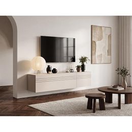 OTTO home Lowboard &raquo;SPIAGGIA, 2-teiliges Set, Breite 135cm, stehend & h&auml;ngend montierbar&laquo; TV-M&ouml;bel, TV-Schrank, TV-Lowboard, Mediaboard Holzwerkstoff 